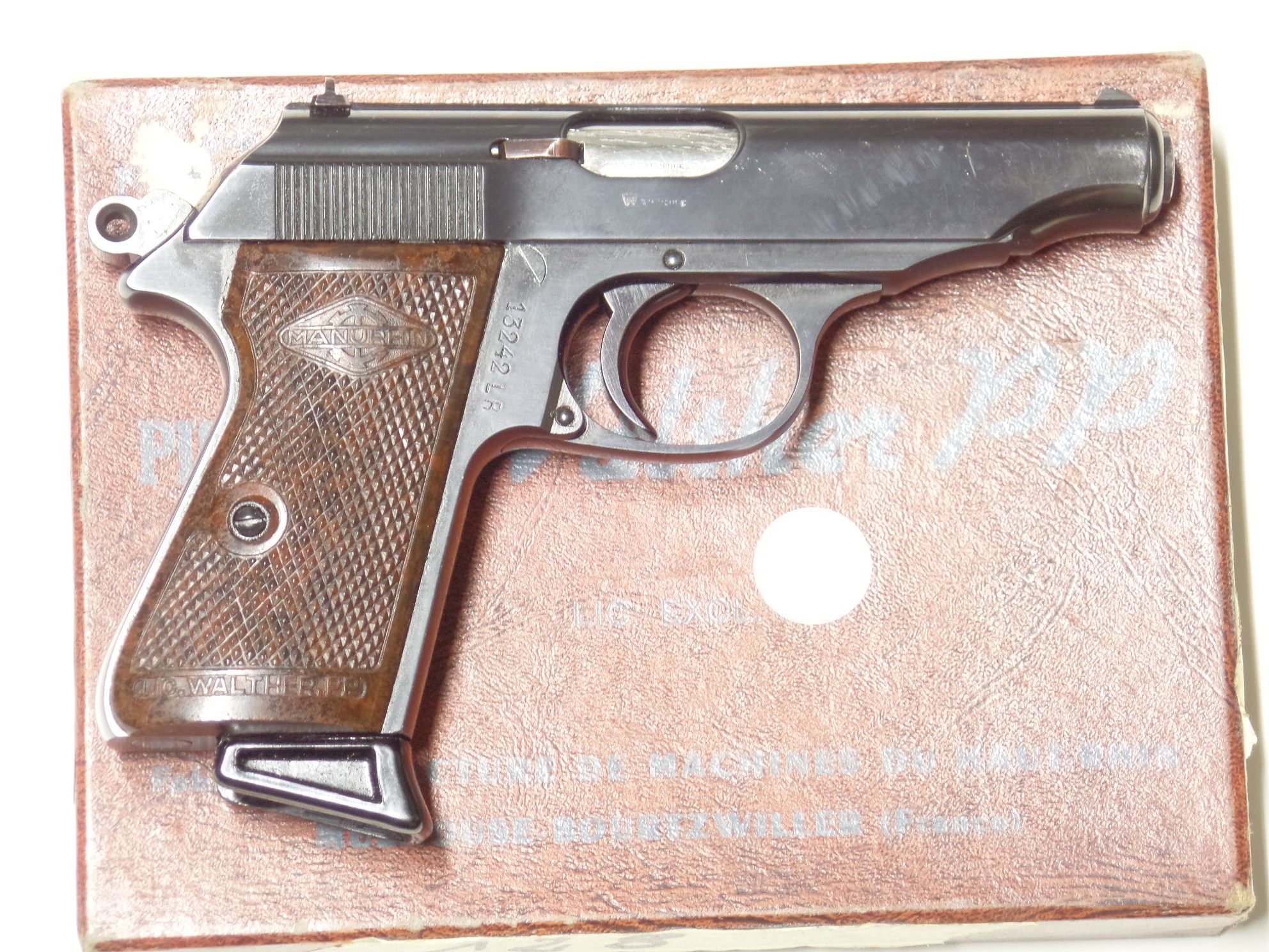 WALTHER MANURHIN PP SPORT calibre 22LR WALTHER MANURHIN PP SPORT calibre 22LR