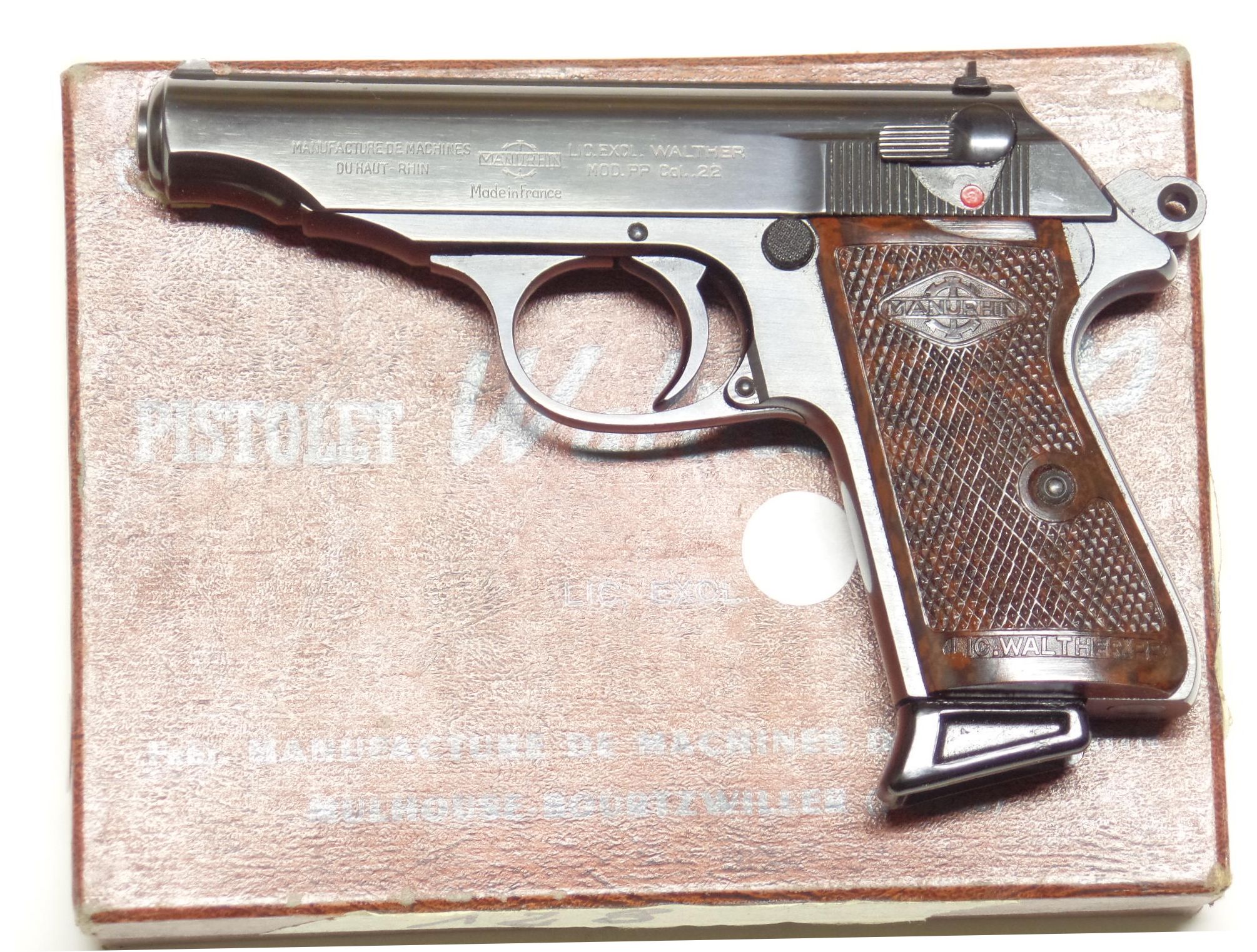 WALTHER MANURHIN PP SPORT calibre 22LR WALTHER MANURHIN PP SPORT calibre 22LR