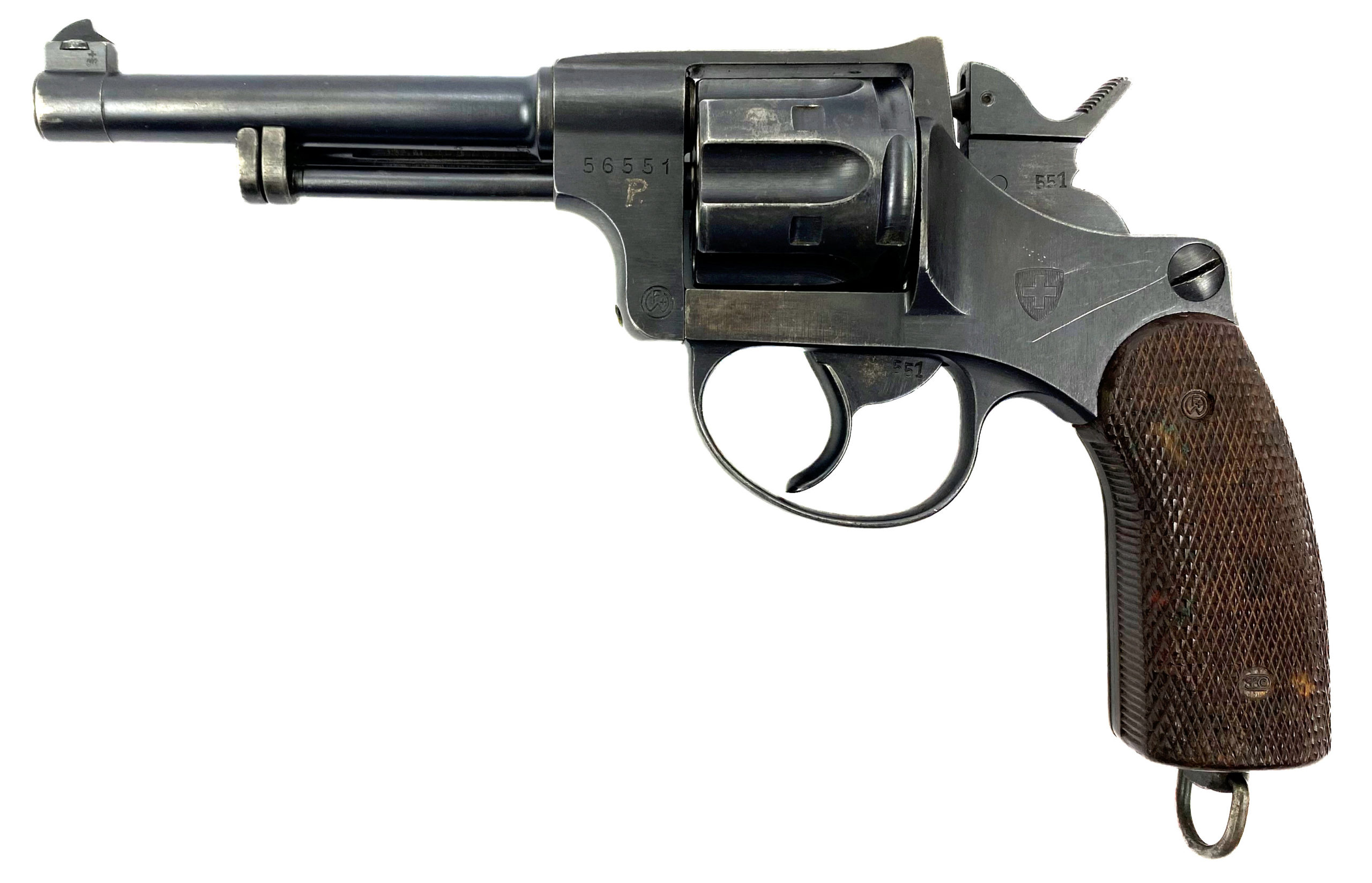 Revolver d Ordonnance Waffenfabrik 1882 MOD 29 CAL 7,5x23R